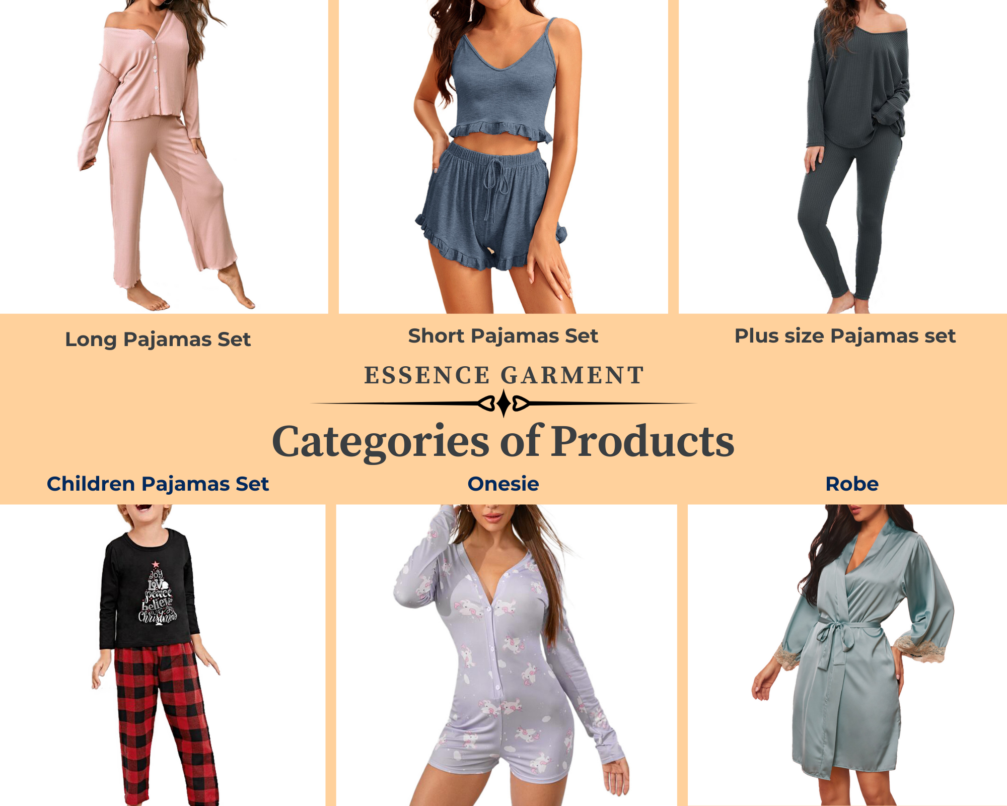 Custom any material of pajamas, Custom pajamas fabric, Introduce ...